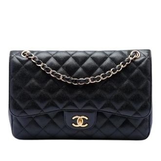 Chanel Pre-owned Double Flap Shoulder Bag - - Pre-owned - Damen - Schwarzk - ONE SIZE