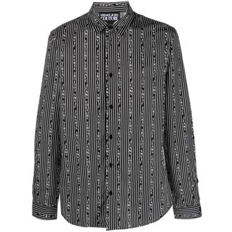 Versace Jeans Couture Long Sleeve Tops - - Shirts - Herren - Schwarzk - S