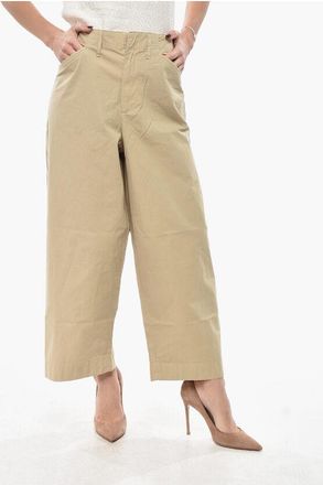 Rag & Bone Cotton Pants BANKS with Cropped-Fit Design size 42