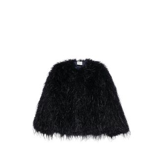 Forte_Forte Feather-effect Mycoatnotte Coat