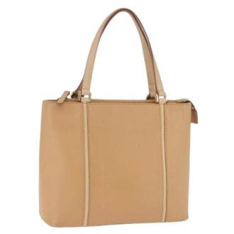 Burberry Sac cabas vintage Pre-owned - Femme - Pre-owned - Beige - Taille: ONE Size