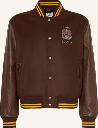 Casablanca College-Jacke braun