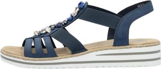 Rieker Damen, Schuhe, Blau, 42 EUGr&ouml;&szlig;e