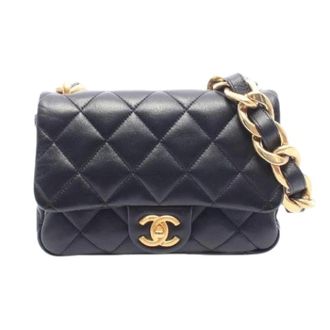Chanel Pre-owned Matelasse Leder Schultertasche - - Pre-owned - Damen - Schwarzk - ONE SIZE