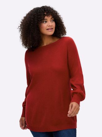 Sheego Strickpullover Pullover Langarm Jersey