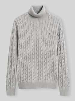 GANT Rollkragenpullover mit Logo-Detail