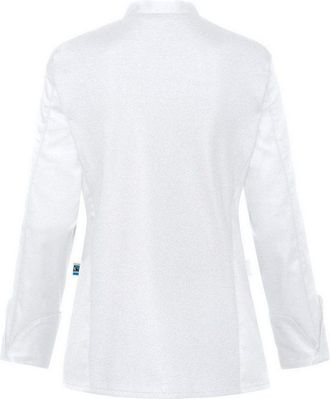 Greiff Kochjacke Greiff GASTRO-MODA Cuisine Damen Kochjacke Regular Jersey Wei&szlig;
