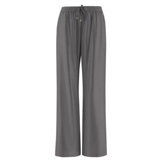Herno Laminierte Hosen mit Kordelzug - - Trousers - Damen - Grau - M