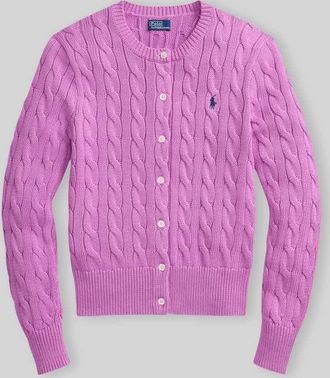 Polo Ralph Lauren Slim Fit Strickjacke aus reiner Baumwolle