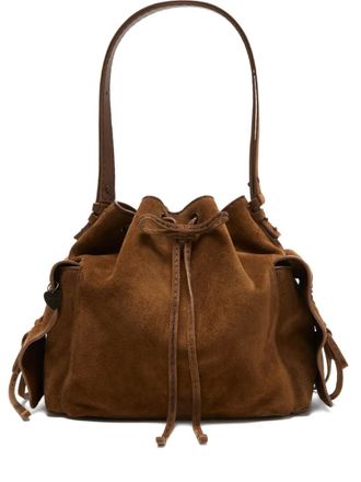 Acne Studios sac port&eacute; &eacute;paule Multipocket - Marron
