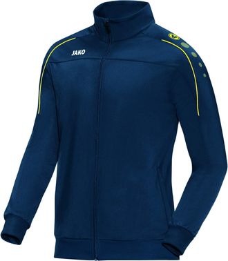 Jako Kinder Polyesterjacke Classico, Nightblue/Citro, 164