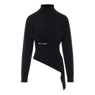 Lanvin Damen, Strickwaren, Schwarzk, SGr&ouml;&szlig;e