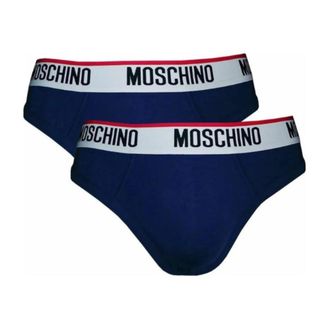 Moschino Slip Bi-Pack - - Underwear - Herren - Blau - XL