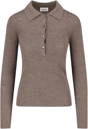 P.A.R.O.S.H. P. A.R. O.S. H. Pull Col Rond - Taupe