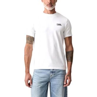 Karl Lagerfeld Homme, Tops, Blanc, Taille: 2XL Karl Lagerfeld - Hauts > T-shirts