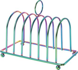 SOLUSTRE Toastst&auml;nder Aus Edelstahl F&uuml;r Brotscheiben Und Toast Multifunktionsst&auml;nder F&uuml;r K&uuml;che Und Arbeitsplatz Elegantes Design Zum Pr&auml;sentieren Von Brot Und 