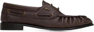 Saint Laurent Le Loafer Bateau - - Shoes - unisex - Braun - 44 EU