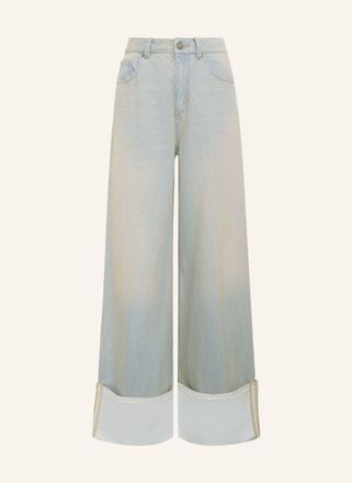 adidas Originals Adidas Originals Wide Leg Jeans blau