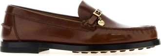 Tod's Femme, Chaussures, Brun, Taille: 37 1/2 EU 34L Loafer