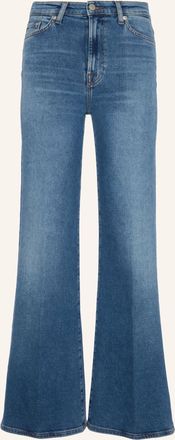 7 For All Mankind Jeans Modern Dojo Tailorless Flare Fit blau