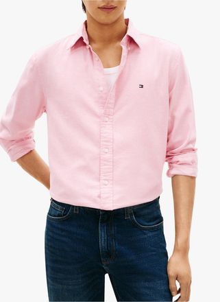 Tommy Hilfiger Chemise classique en coton et lin