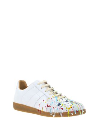 Maison Margiela Mens Leather Sneakers 961