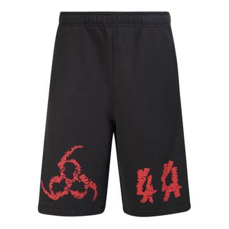 44 Label Group Homme, Shorts, Noir, Taille: M Shorts Bermuda Noirs