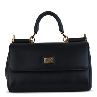 Dolce & Gabbana Crossbody Bags - Small Structured Top Handle Bag - Gr. unisize - in Schwarz - f&uuml;r Damen