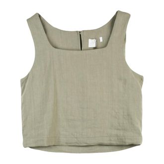 Marella Femme, Tops, Vert, Taille: 34 FR Monochrome Top