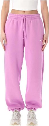Nike Jogging Phoenix Fleece Taille Haute - Femme - Sport - Rose - Taille: 36 FR