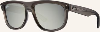 Ray-Ban Sonnenbrille Boyfriend Reverse grau