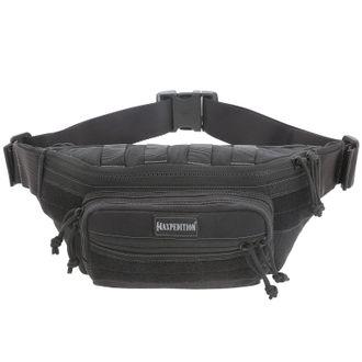 Maxpedition Keystone Versipack (35,6 x 15,2 x 15,2 cm), Taktische Umh&auml;ngetasche, Bauchtasche f&uuml;r den t&auml;glichen Gebrauch, Schwarz 0456B