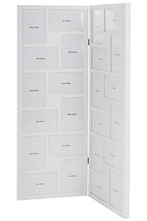 My Flair MyFlair Bilderrahmen, MDF. Glas, Wei&szlig;, 28,5 x 2 x 80,8 cm