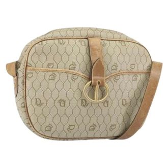 Dior Sac bandouli&egrave;re Vintage Pre-owned - Femme - Pre-owned - Beige - Taille: ONE Size