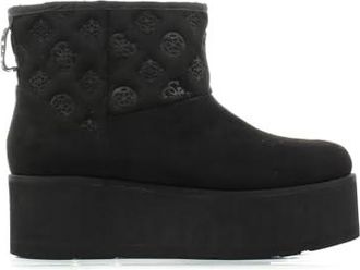 Guess FL8JIAESU10, Chaussures Bottes Poils Compensés Mode Mode, Noir, 40 EU