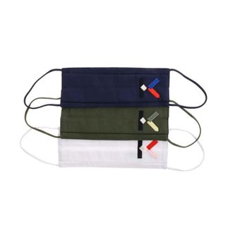 Kenzo Baumwollmasken-Set in 3 Farben - - Accessories - Herren - Mehrfarbig - ONE SIZE