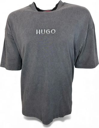 HUGO BOSS Homme, Tops, Noir, Taille: XL Delw T-Shirt