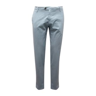 Roy Rogers Blaue Stretch Slim Fit Hose - - Trousers - Herren - Blau - W40