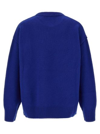 Ami Ami de Coeur Wool Sweater - Blue