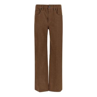 Brunello Cucinelli Damen, Jeans, Braun, SGr&ouml;&szlig;e
