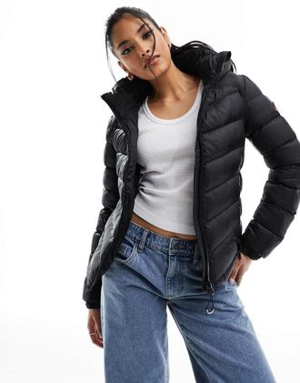 Superdry Everest - Doudoune style bomber - Noir de jais