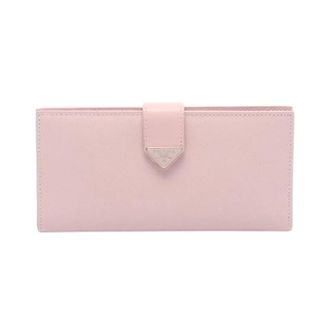 Prada Pre-owned Saffiano Long Bifold Wallet - - Pre-owned - Damen - Rosa - ONE SIZE