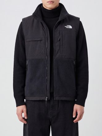 The North Face Gilet Retro Denali en polaire de polyester avec col montant et logo