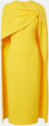 SAFiYAA Cocktailkleid Oria Lupine aus Cr&ecirc;pe