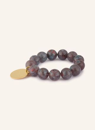 Vanessa Baroni Vanessa Baroni Armband Beads Flex grau