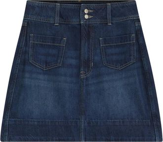 HUGO BOSS C_Mini Skirt 1.0 - - Skirts - Damen - Blau - W28