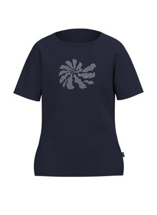 Trigema T-Shirt TRIGEMA T Shirt mit Strass Motiv Schnecke (1-tlg)
