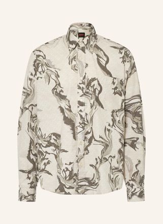 HUGO BOSS Hemd Lobey Comfort Fit beige