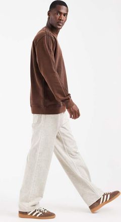 adidas Originals Sweat-shirt - Marron d&eacute;lav&eacute;