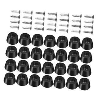 NUOBESTY 100st&uuml;cke Bodenschoner F&uuml;r St&uuml;hle M&ouml;belgleiter Aus Rutschfestem Strapazierf&auml;hige Stuhlbeinpolster F&uuml;r Hartholzb&ouml;den M&ouml;belbeinschutz Fu&szlig;puffer Zum Ansc